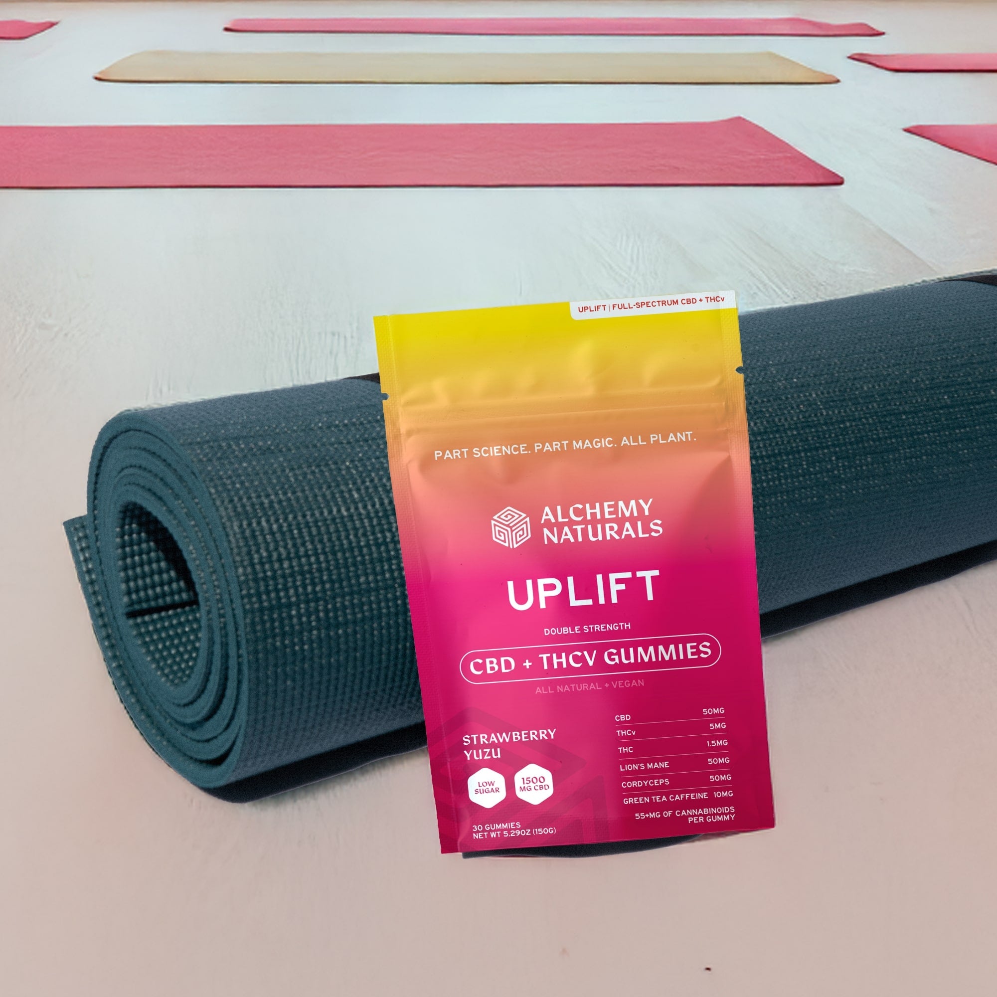 Uplift CBD Energy Gummies | Mood & Workout Boost – Alchemy Naturals